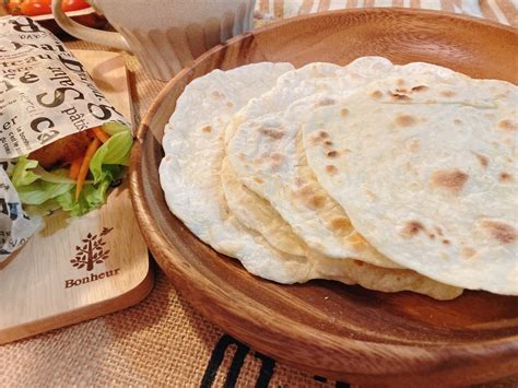 薄力粉で作る簡単もっちりトルティーヤ生地 By Futas 【クックパッド】 簡単おいしいみんなのレシピが396万品