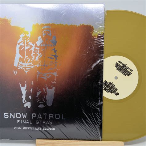 Snow Patrol Final Straw 20th Vinyl Record Album 2lp Joes Albums