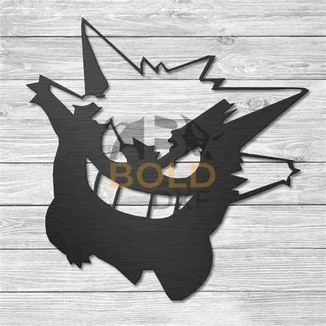 Gengar DXF SVG Etsy UK