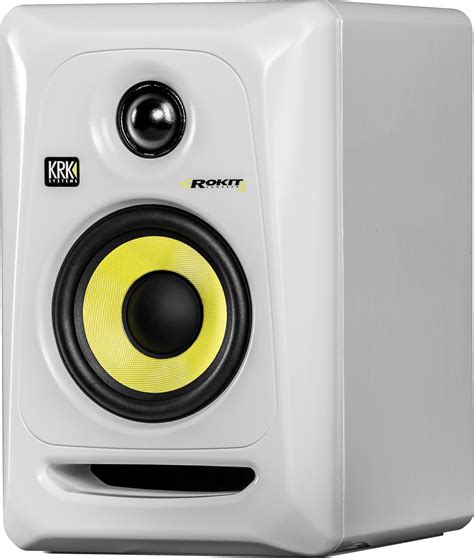Customer Reviews: KRK ROKIT 4 G3 (White) 2-way powered studio monitor ...