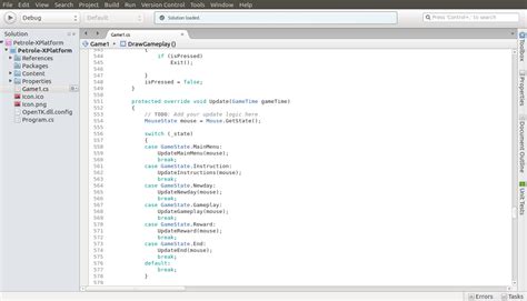 Petrole The First Attempt At Using The Monogame Framework Jack Moss
