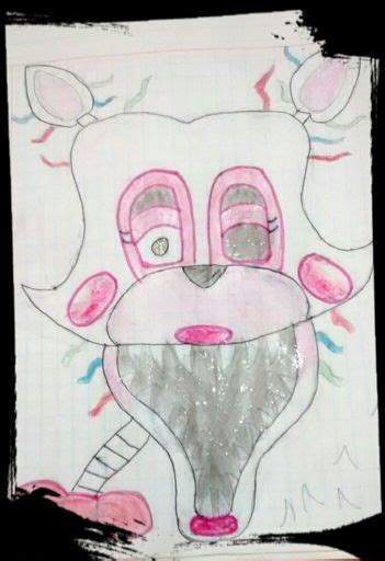 Mi primer dibujo de mangle FNaF Amino Español Amino