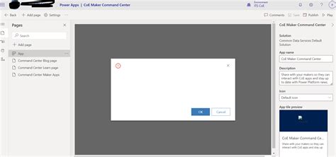 Coe Starter Kit Question Coe Admin And Maker Command Center Apps