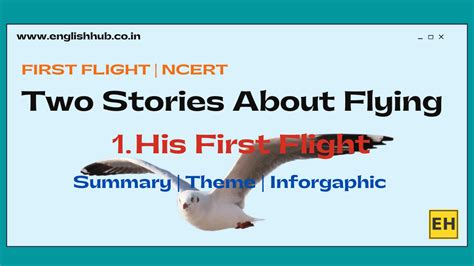 Two Stories About Flying His First Flight Infographic Summary Theme