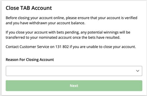 How Do I Close My Tab Account New App