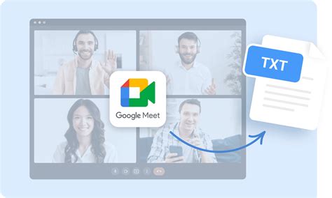 Transcribe Google Meet Recording Banner Png