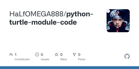 GitHub HaLfOMEGA Python Turtle Module Code