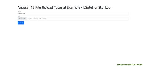 Angular 18 File Upload Tutorial Example