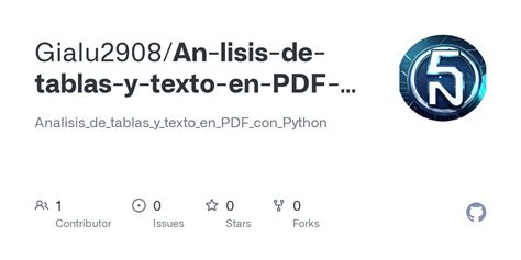 Releases Gialu An Lisis De Tablas Y Texto En Pdf Con Python Github