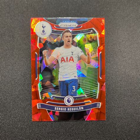 Panini Prizm Premier League Red Ice Prizm Sergio Reguilon For Sale Online EBay