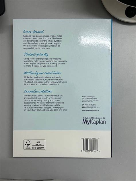 Acca Bpp And Kaplan Exercise Revision Kit F7 F8 Fr Aa Hobbies