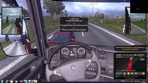 Zagrajmy W Euro Truck Symulator Odc Pocz Tek Jazdy Youtube