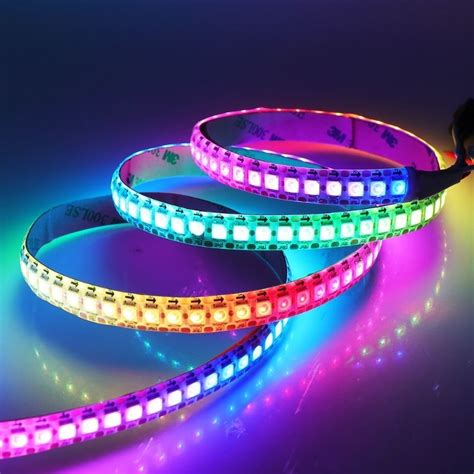 Jual Led Strip Ws2812b Led Ws2812b Rgb 5v 144 Led Meter Shopee Indonesia