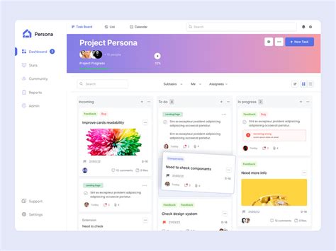 Task Management Web App Design Behance
