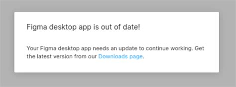 Figma Desktop App Is Out Of Date · Issue 198 · Figma Linuxfigma