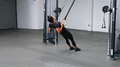 How To Do A Ring Row