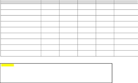 Empty Data Chart Template