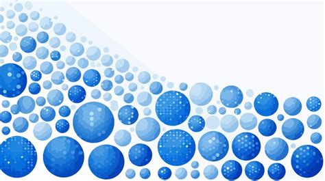 abstract display of small circles in variable sizes mosaic premium ai