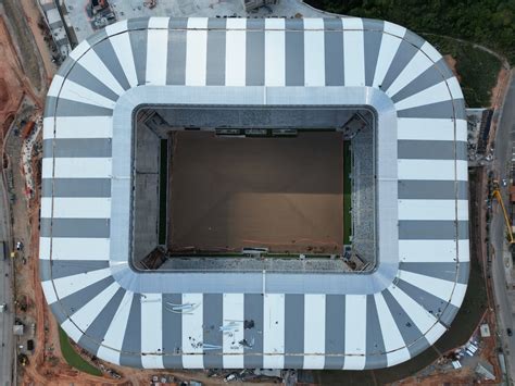 Arena Mrv Está 92 Concluída Clube Atlético Mineiro