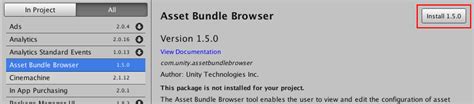 Install Button