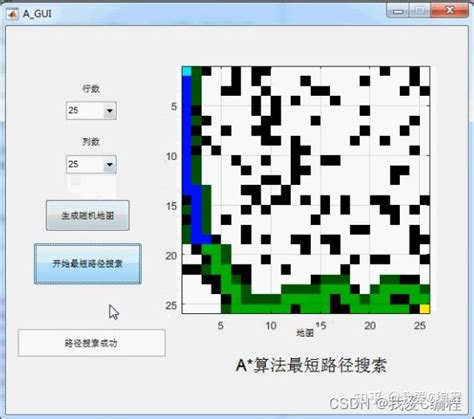 基于A星和dijkstra算法的障碍物规避matlab仿真 可以设置行列数 随机产生障碍物 知乎