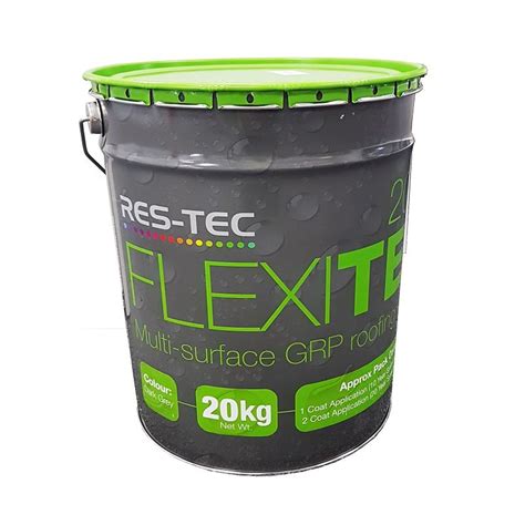 Flexitec 2020 Roof Resin Dark Grey 20kg Roofing Superstore®