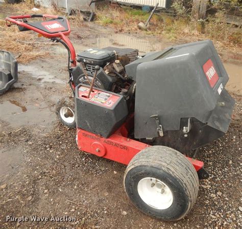 Toro Hydroject 3000 Greens Aerator In Iola Ks Item Fw9847 Sold