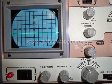 Oscilloscope 2500 Equipment National Radio Institute NRI Washington