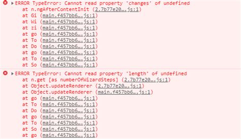 ERROR TypeError Cannot Read Property Changes Of Undefined Cannot Read Property Length Of