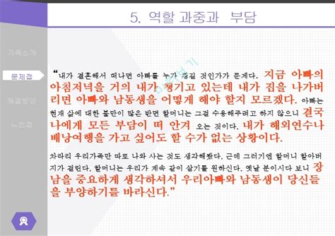 대가족 사례연구문제해결방안가족 복지론가족서비스인문사회레포트