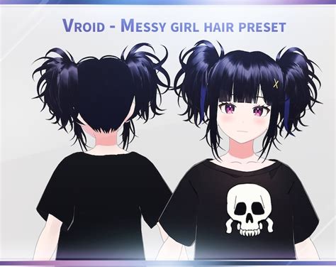 Customizable Vroid Feminine Base Shaded With Several Asset Toggles