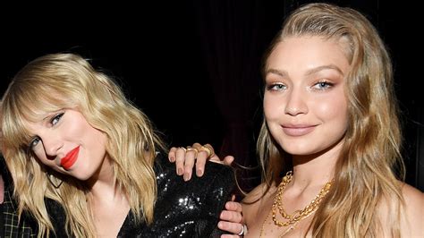 Gigi Hadid Ts Taylor Swift A Ring With Nods To Travis Kelce And Her