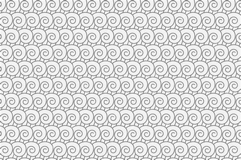 Premium Vector Abstract Spiral Line Geometric Style Seamless Pattern Template Style Background