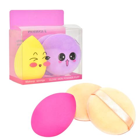 Set De Esponja Y Borlas Para Maquillaje Mode Gt