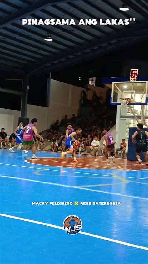 Macky Peligrino Rene Baterbonia Connection 🔥 Fbreels2025ツ Basketball