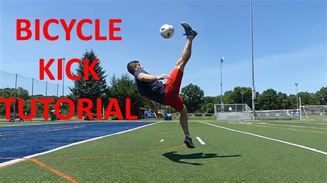 How To Do A Bicycle Kick In Soccer Football Youtube