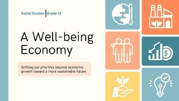 A Well Being Economy Lecture Guide By Educreator Tpt