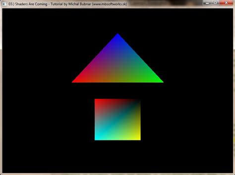03 Shaders Are Coming Opengl 3 Tutorials Megabyte Softworks