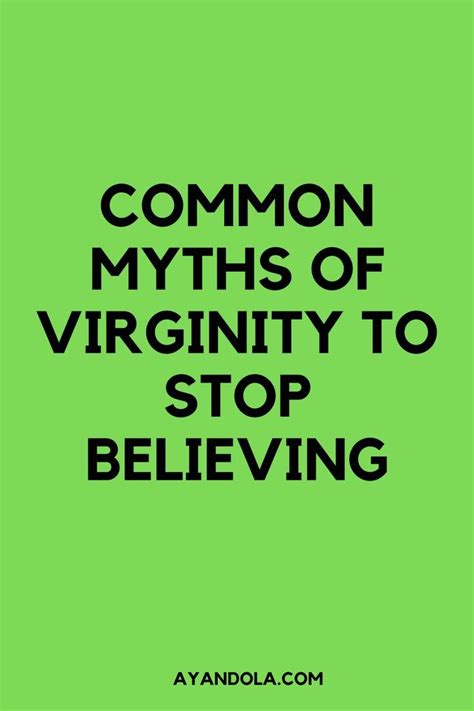 The Myth Of Virginity In 2022 Self Respect Quotes Christian Teens