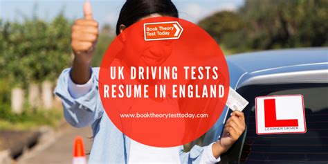 Uk Driving Tests Restart In England Book Your Practical Test Today