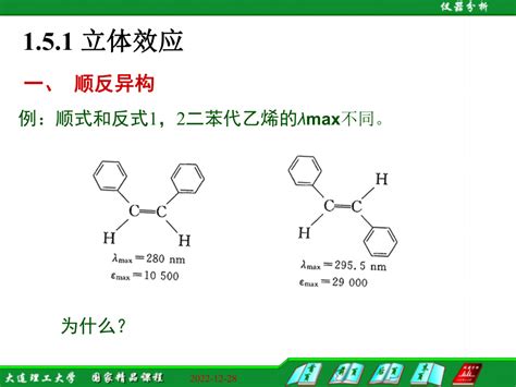 影响紫外可见吸收光谱的因素