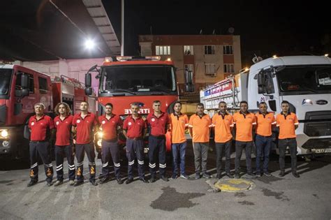 Son Dakika Mersin Büyükşehir Belediyesi ekipleri sel bölgesine yardıma gitti Son Dakika