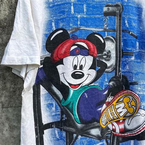 Vintage Vtg 1991s Mickey Mouse Exercise Grailed
