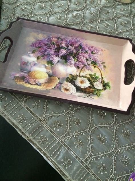 Caixa Para Sabonete Decoupage Presentinslagning Burkar