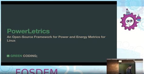 Powerletrics Greencoding Sustainability Fosdem Fosdem2025 Geerd