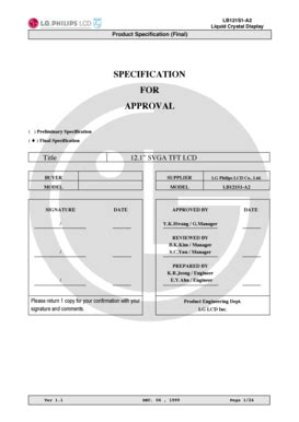 Fillable Online LCD Datasheet By Beyondinfinite Com LCD Datasheet And LCD Specification Fax