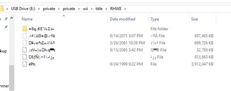 Trying To Backup Saves From Wii But Some Saves On My Sd Card Have