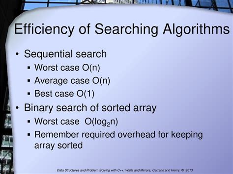 algorithm efficiency chapter ppt download