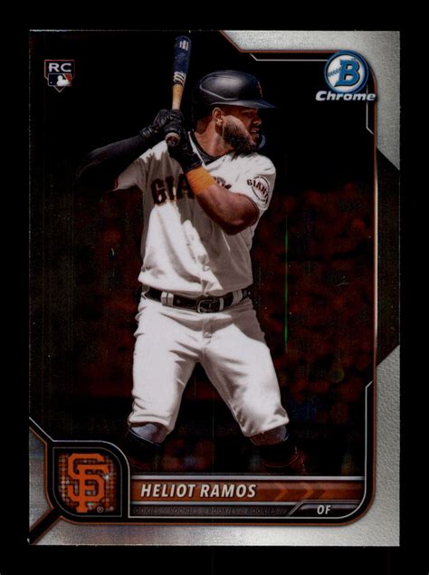 2022 Bowman Chrome 96 Heliot Ramos RC San Francisco Giants EBay