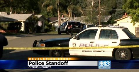 Authorities Surround Home In Citrus Heights Cbs Sacramento